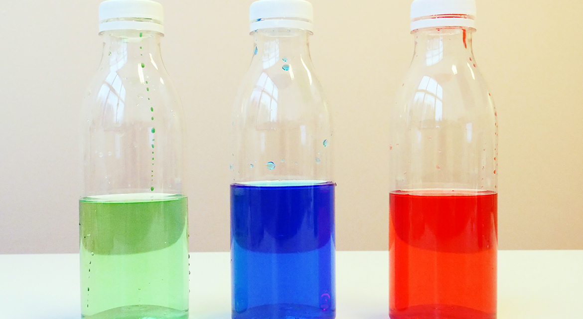 Tryll med fargeblandinger - Forskerfabrikken